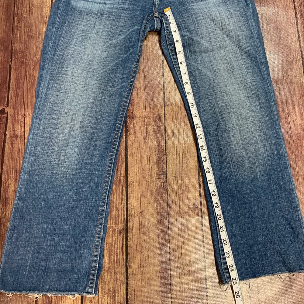 Big Star Rikki Low Rise Cut Off Jeans - Gem